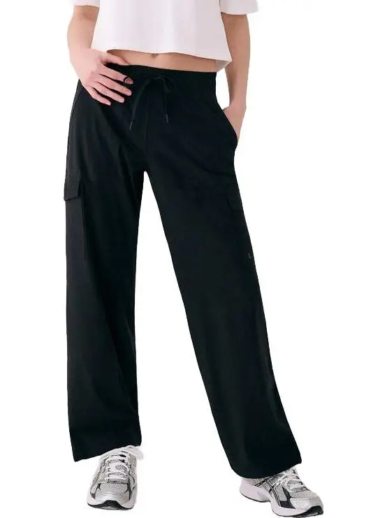 LOLE Sofia Cargo Pants - Black