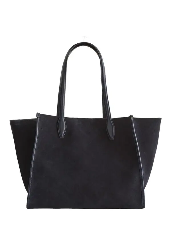 Madewell Suede Lexington Tote - Juniper Berry