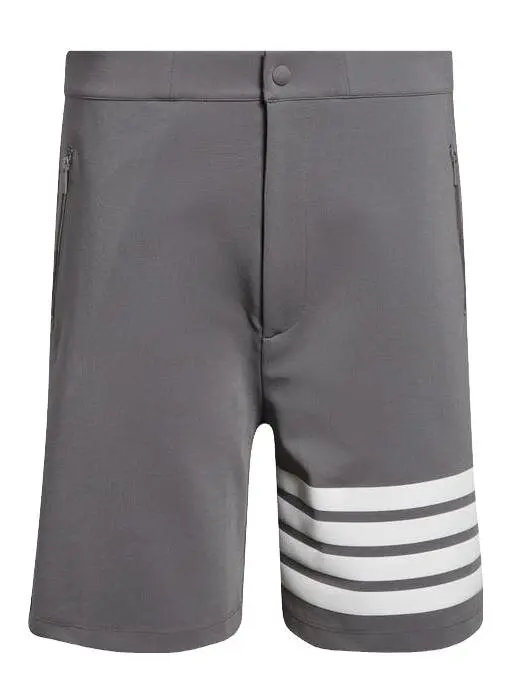 Thom Browne 4-bar Tech Shorts - Medium Grey