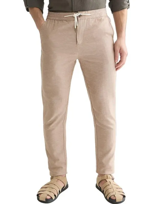 Scotch & Soda Warren Cotton & Linen Joggers - Amphora