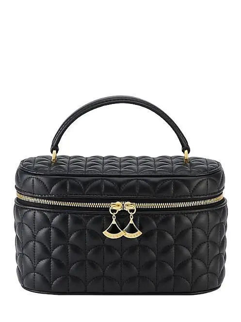 BVLGARI Divas' Dream Leather Vanity Case - Black