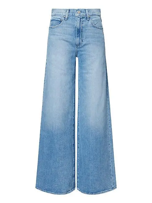 Paige Cameron Wide-leg Denim Jeans - Moutaintop