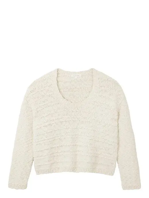 THE WHITE COMPANY Knitted Cotton Jumper - Scandiwhte