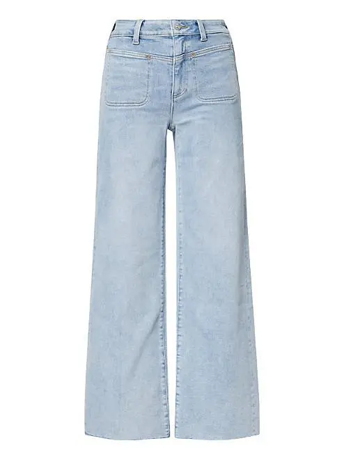Paige Anessa Straight-leg Denim Jeans - La Belle