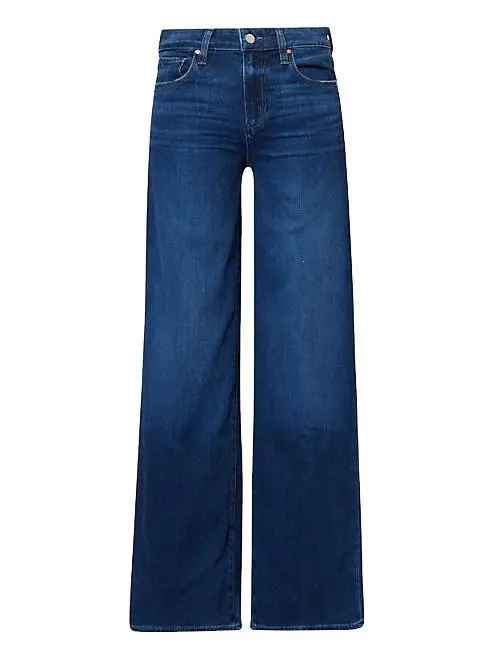 Paige Tatum -inch Slim Wide-leg Stretch-denim Jeans - Cambre