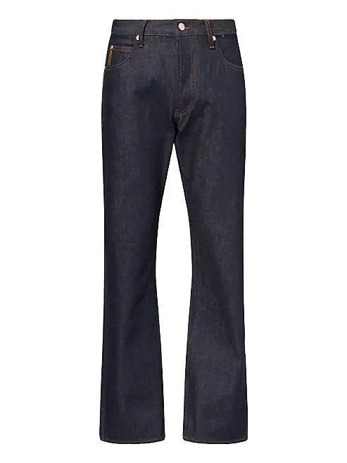 Emporio Armani Tapered-leg Denim Jeans - Blue Denim