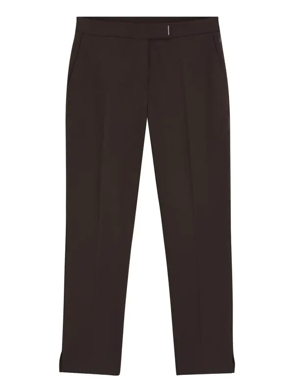BOSS Slim-fit Jersey Trousers - Dark Brown