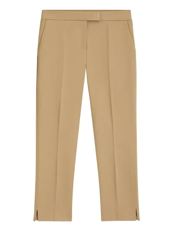 BOSS Slim-fit Jersey Trousers - Light Beige