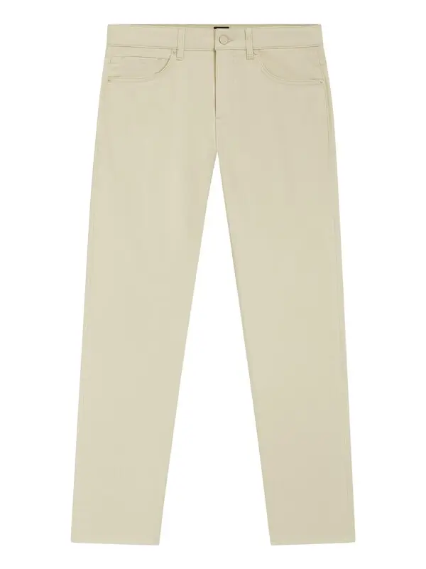 BOSS Delaware Slim-fit Trousers - Light Beige
