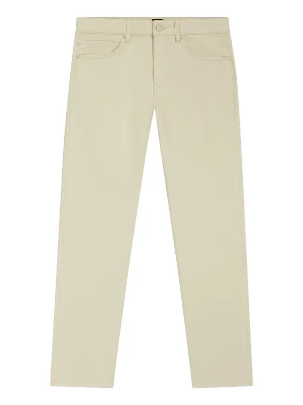 BOSS Delaware Slim-fit Trousers - Light Beige