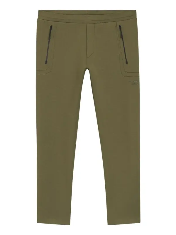 BOSS Porsche X Track Pants With Tonal Reflective Branding - Light Green