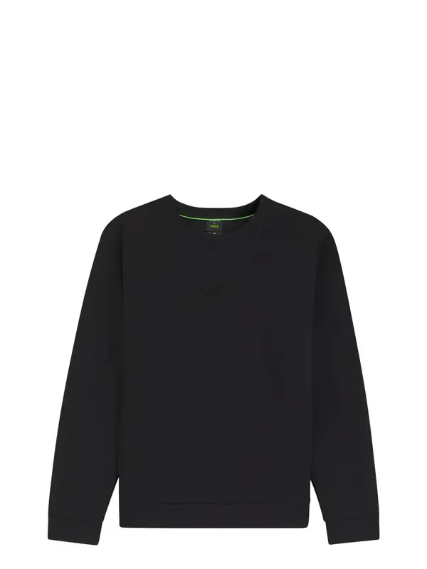 BOSS Porsche X Sweatshirt With Reflective Logo - Black