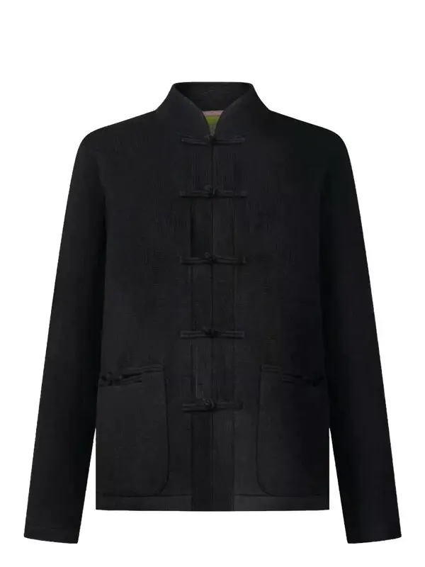 Shanghai Tang Knotted Tang Cardigan - Black