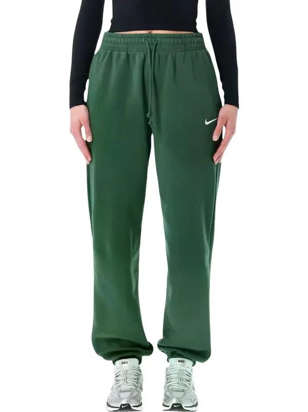 Nike Drawstring-fastening Logo-detail Track Pants - Green