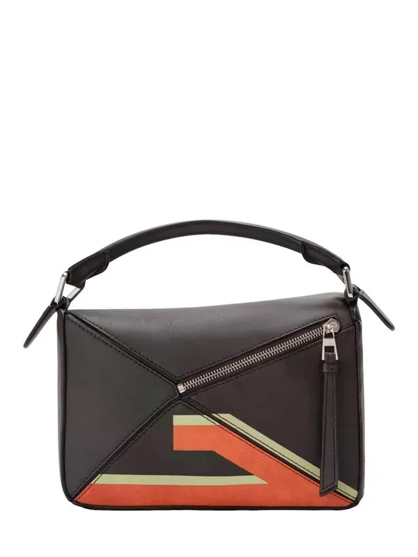 Loewe Small Puzzle Futurism Tote Bag - Brown