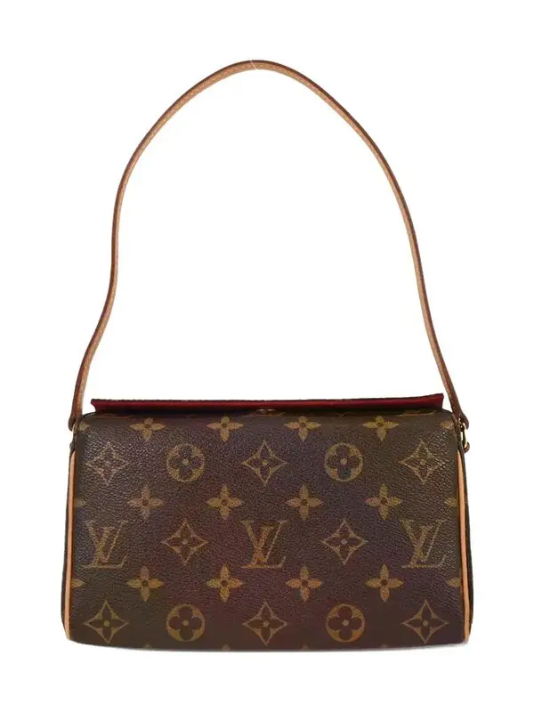 LOUIS VUITTON 2004 Recital Monogram Canvas Shoulder Bag - Brown