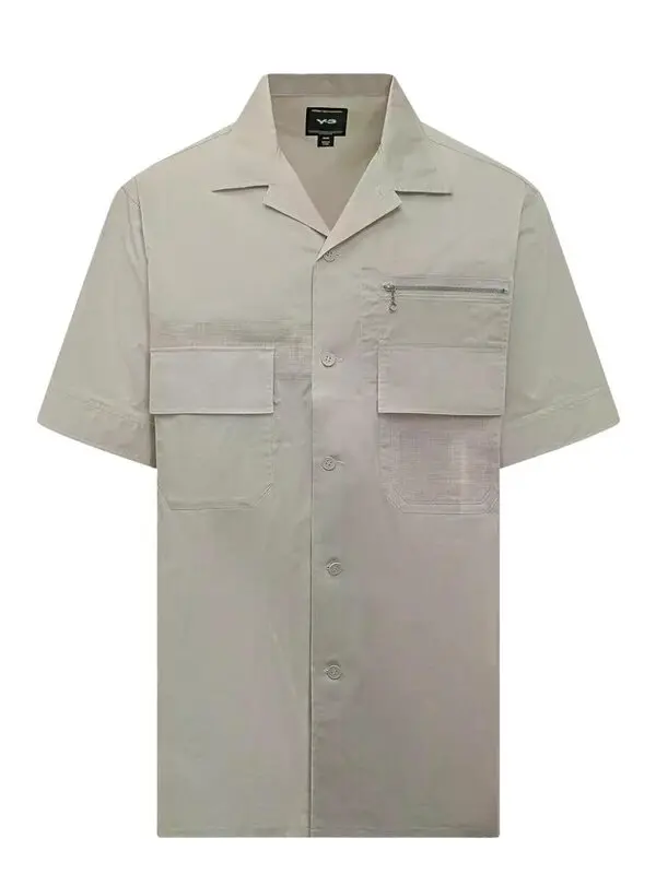 Y3 Pocket Short-sleeve Shirt - Neutrals