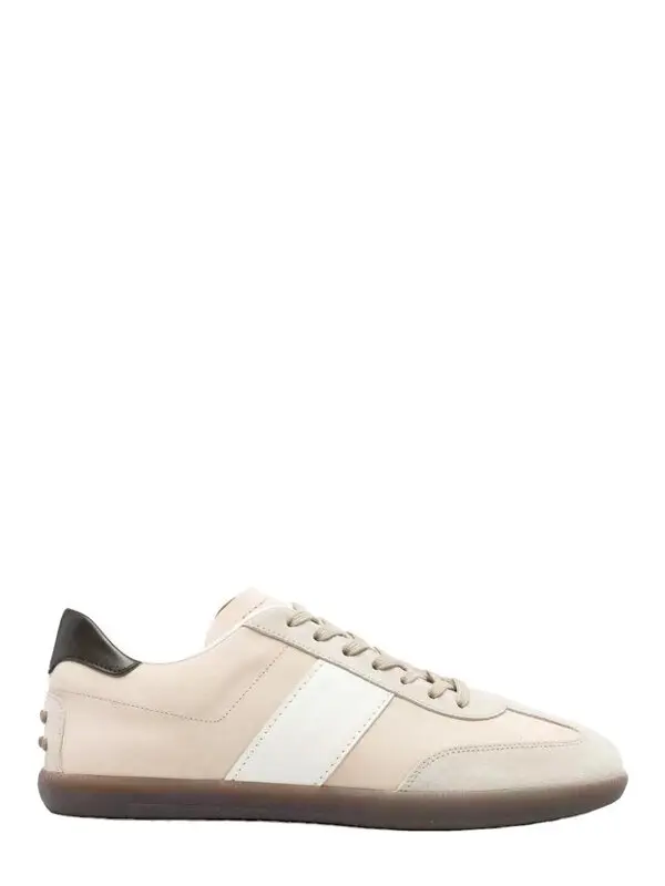 TOD'S Panel Stripe Low Top Sneakers - Neutrals
