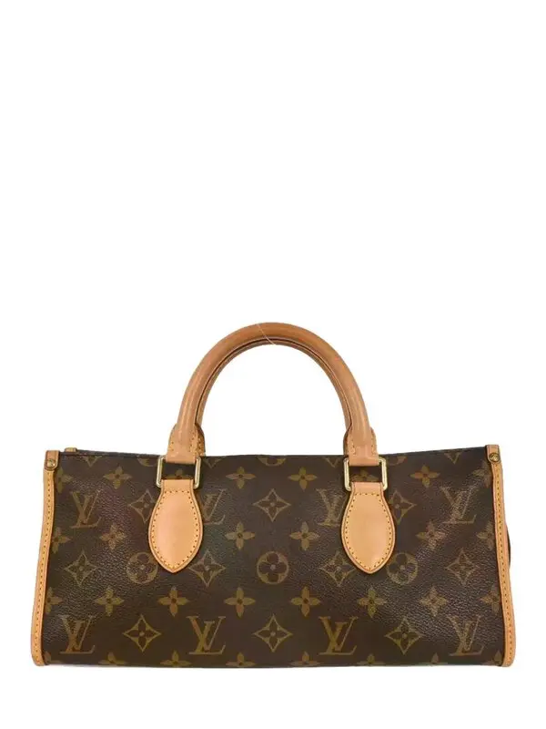 LOUIS VUITTON 2006 Popincourt Monogram Tote Bag - Brown