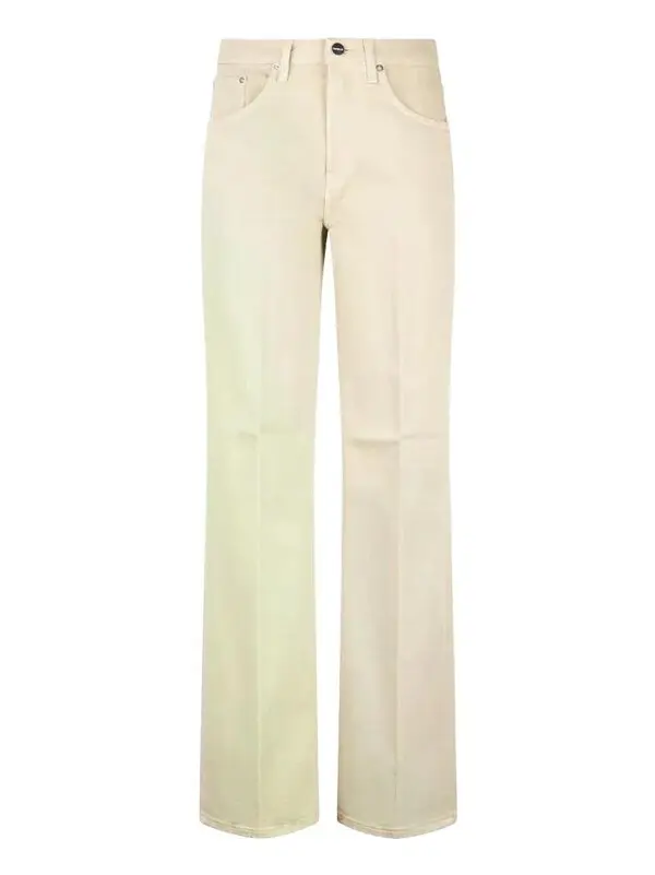 DONDUP Logo-patch Trousers - Neutrals