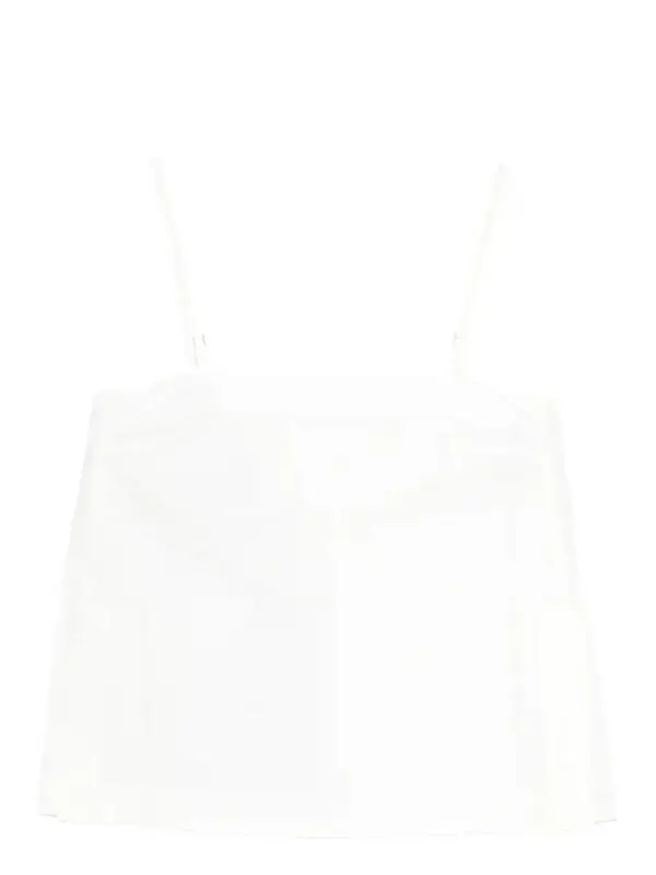 Bondi Born Spaghetti-strap Top - White