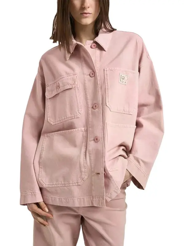 Max Mara Patch Pocket Coat - Pink