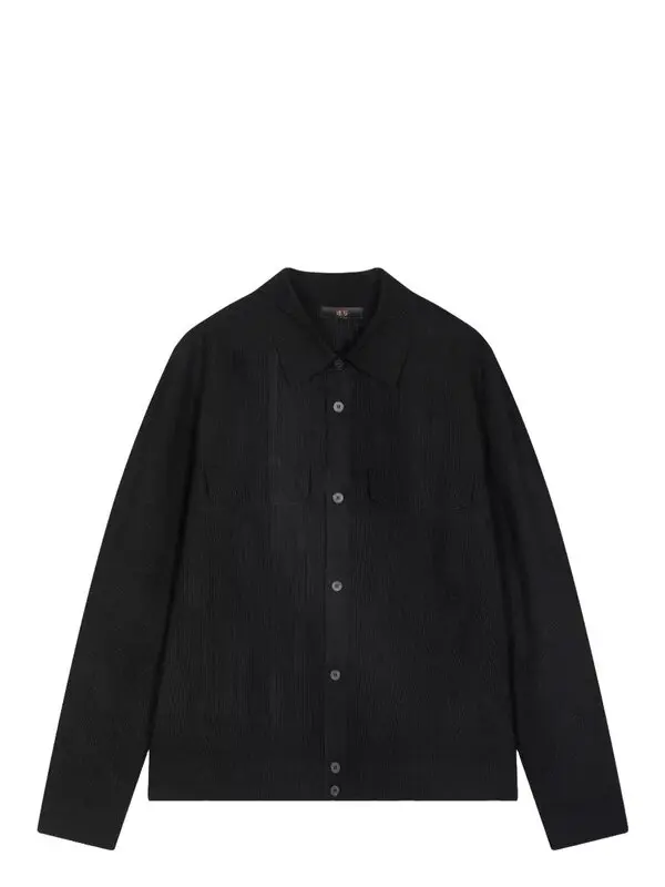 CROQUIS Lapel Pocket Jacket - Onyx