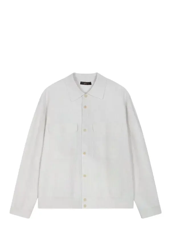 CROQUIS Long-sleeve Cardigan - Neutrals