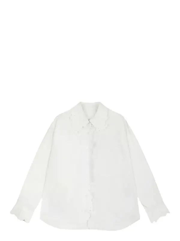 JNBY Floral A-line Shirt - Neutrals