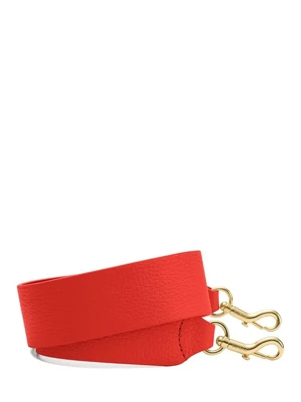 Cuyana Shoulder Luggage Strap - Chili