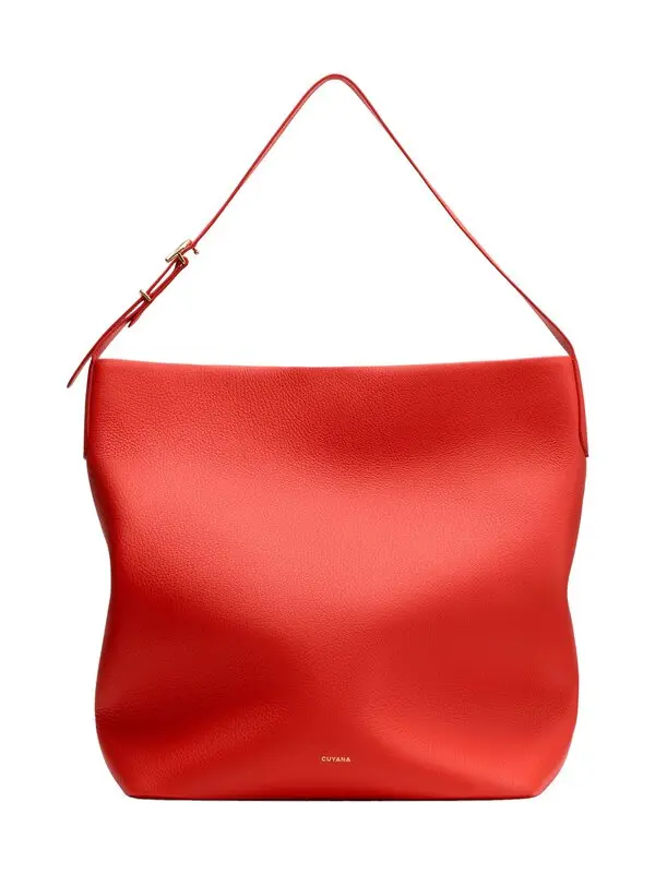 Cuyana Bucket Bag - Chili