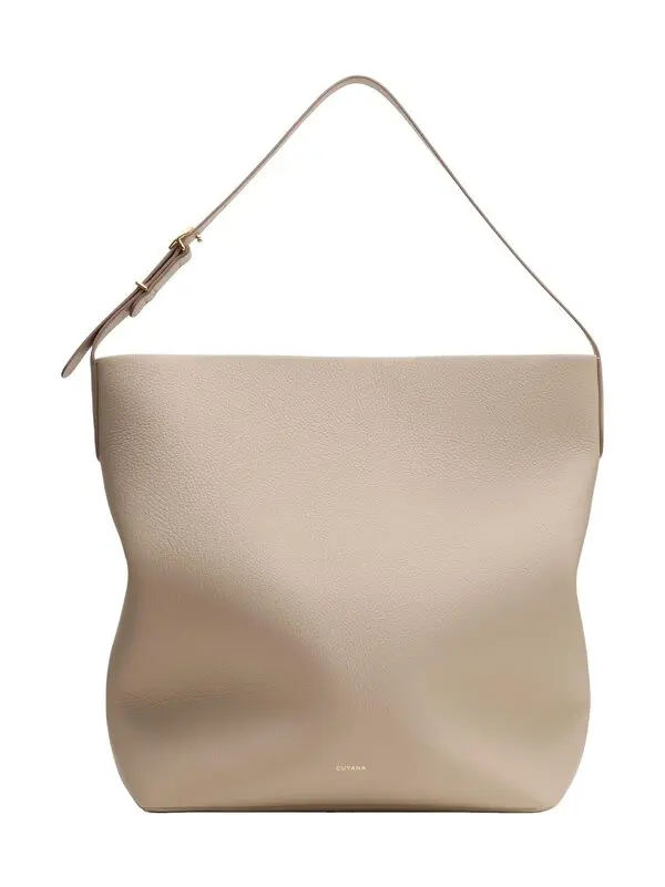 Cuyana Bucket Bag - Stone