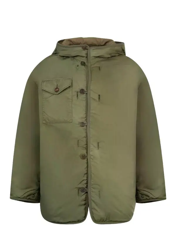 Visvim Greely Corps Button-down Jacket - Green