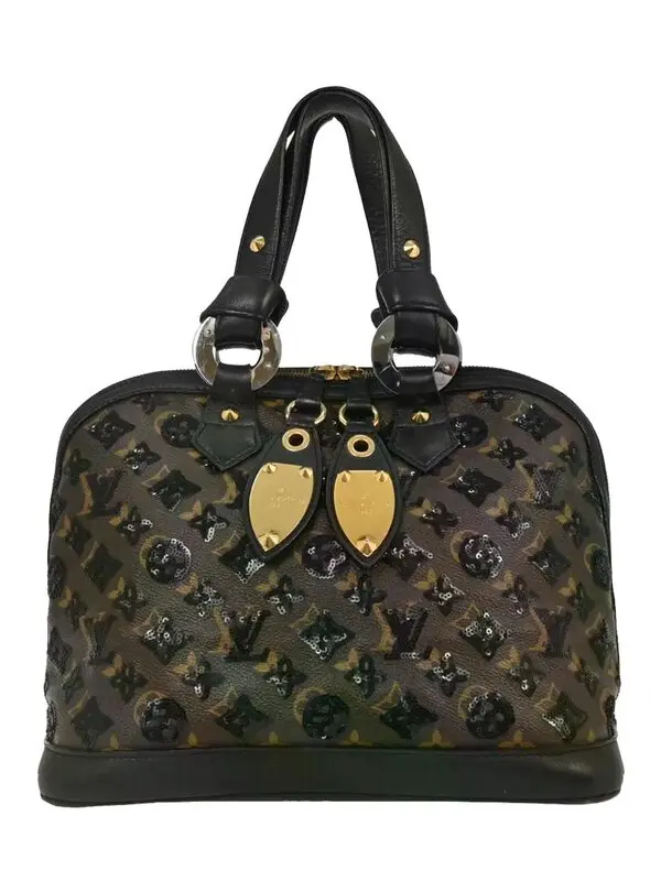 LOUIS VUITTON 2009 Eclipse Alma Monogram Tote - Brown
