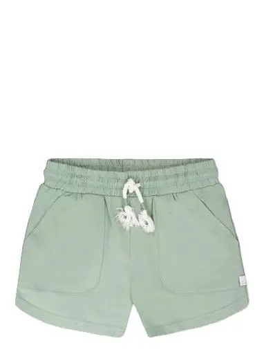 DEUX PAR DEUX Organic Cotton Jersey Shorts - Sage Green
