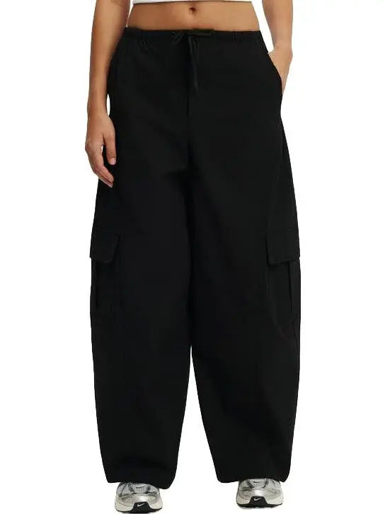 Cotton:on Active Woven Balloon Pant - Black