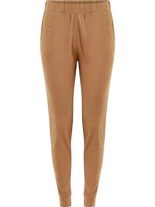 LEZAT Organic Cotton Jogger Pant - Camel