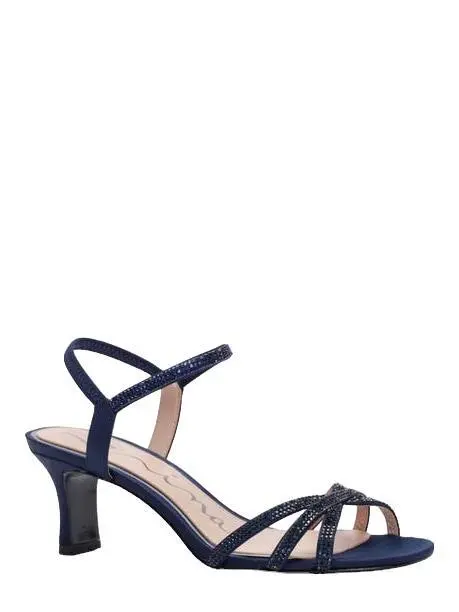 Nina Benarda Ankle Strap Sandal - New Navy