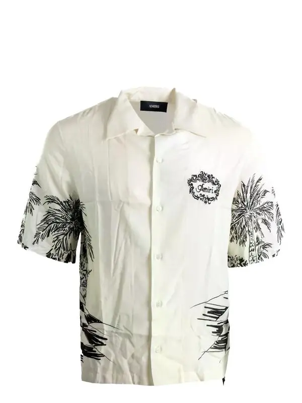Amiri Logo-detail Shirt - Neutrals