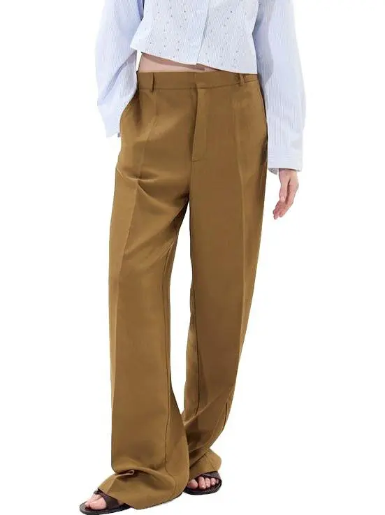 Deluc Bari Wide Leg Pants - Army