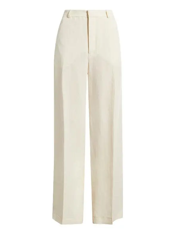 Deluc Bari Wide Leg Pants - Butter