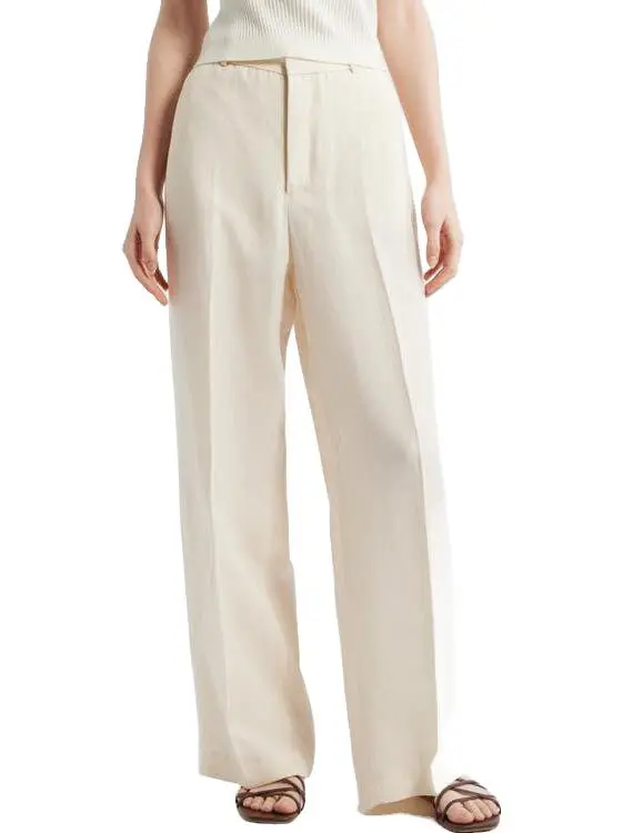 Deluc Bari Wide Leg Pants - Butter