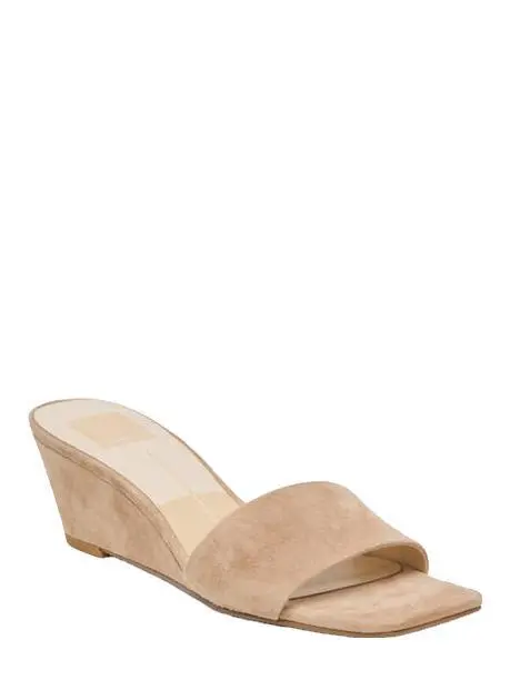 Dolce Vita Qaily Wedge Sandal - Camel Nubuck