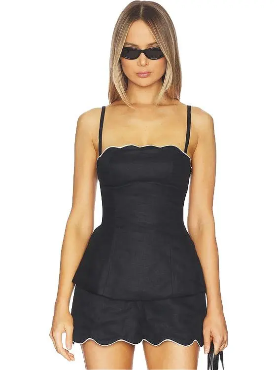 ANCORA Yavira Top - Black