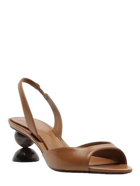 ALEXANDRE BIRMAN Tropicana Slingback Sandal - Espresso