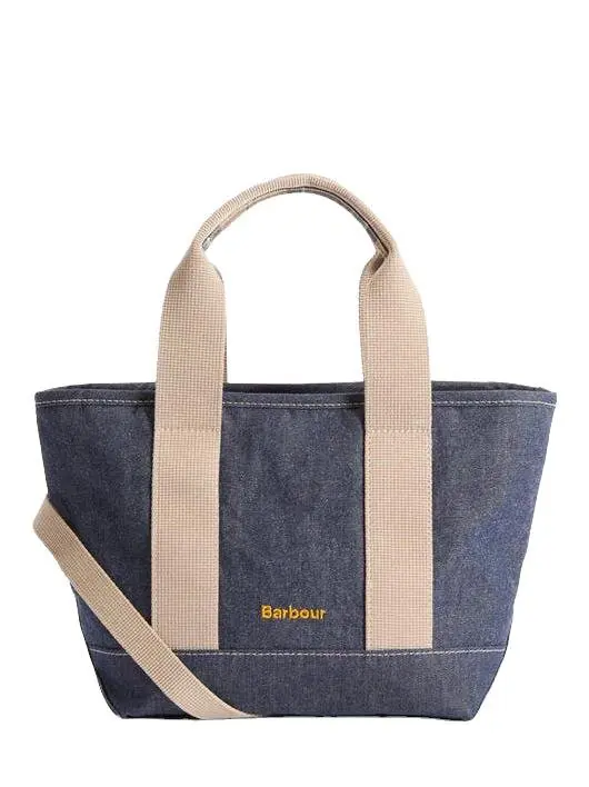 Barbour Mini Mya Denim Tote - Indigo