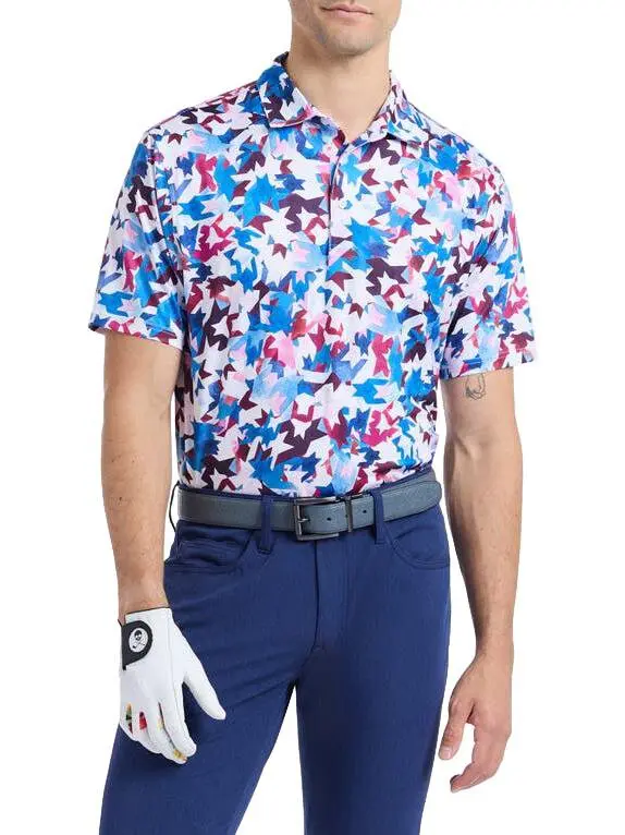 Robert Graham Bartlow Performance Golf Polo - Multi