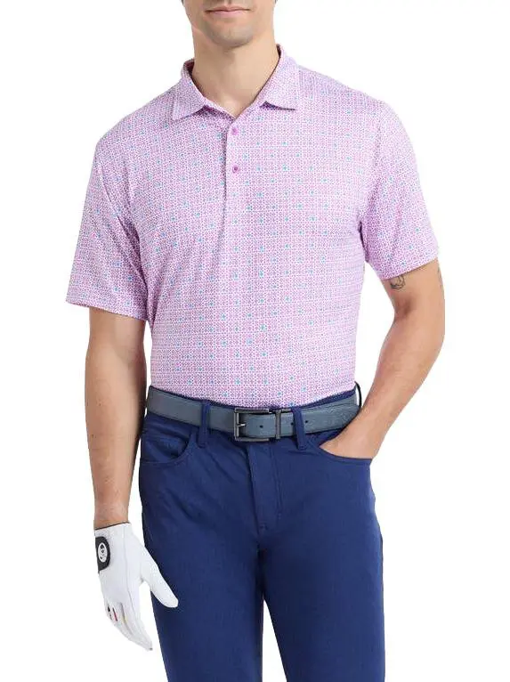 Robert Graham Tilford Performance Golf Polo - Multi