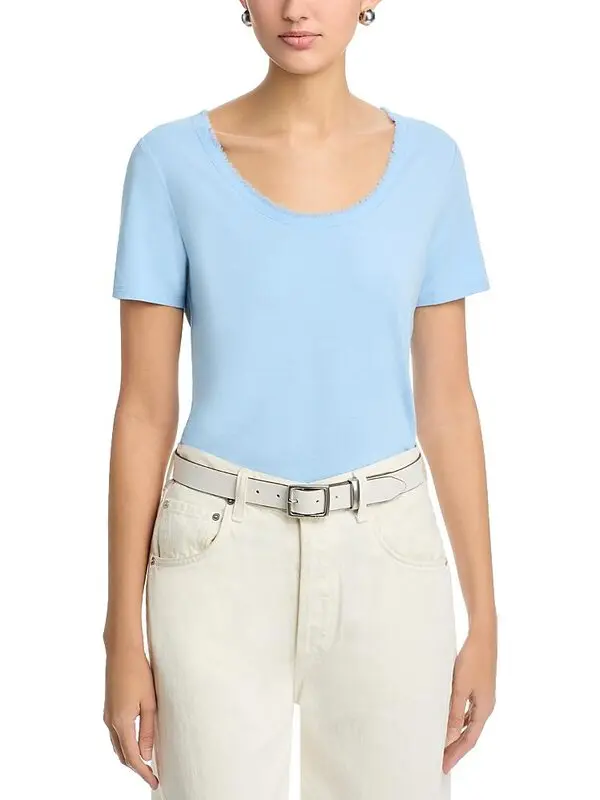 Kobi Halperin Ahava Knit Tee - Powder Blue