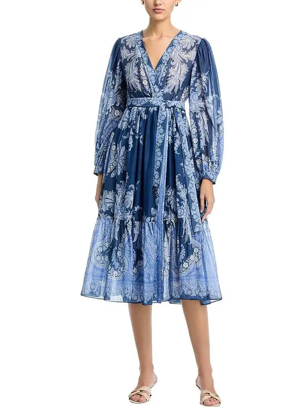 Kobi Halperin Kai Printed Midi Dress - Midnight Multi